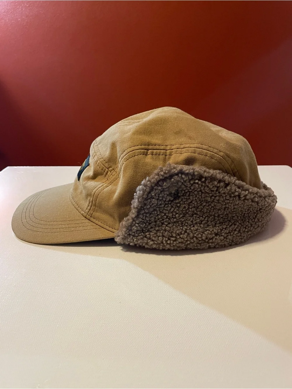 REI | Accessories | Rei Co Op Mens Brown Canvas 5 Panel Hunting Trapper ...